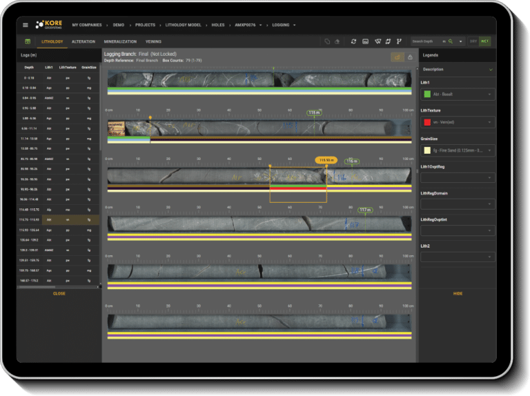 Digital Core Logging - KORE Geosystems