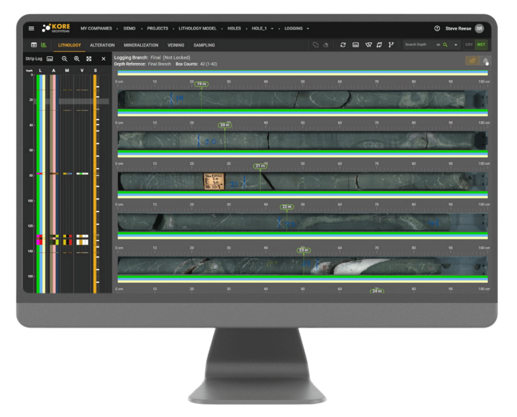 Digital Core Logging - KORE Geosystems